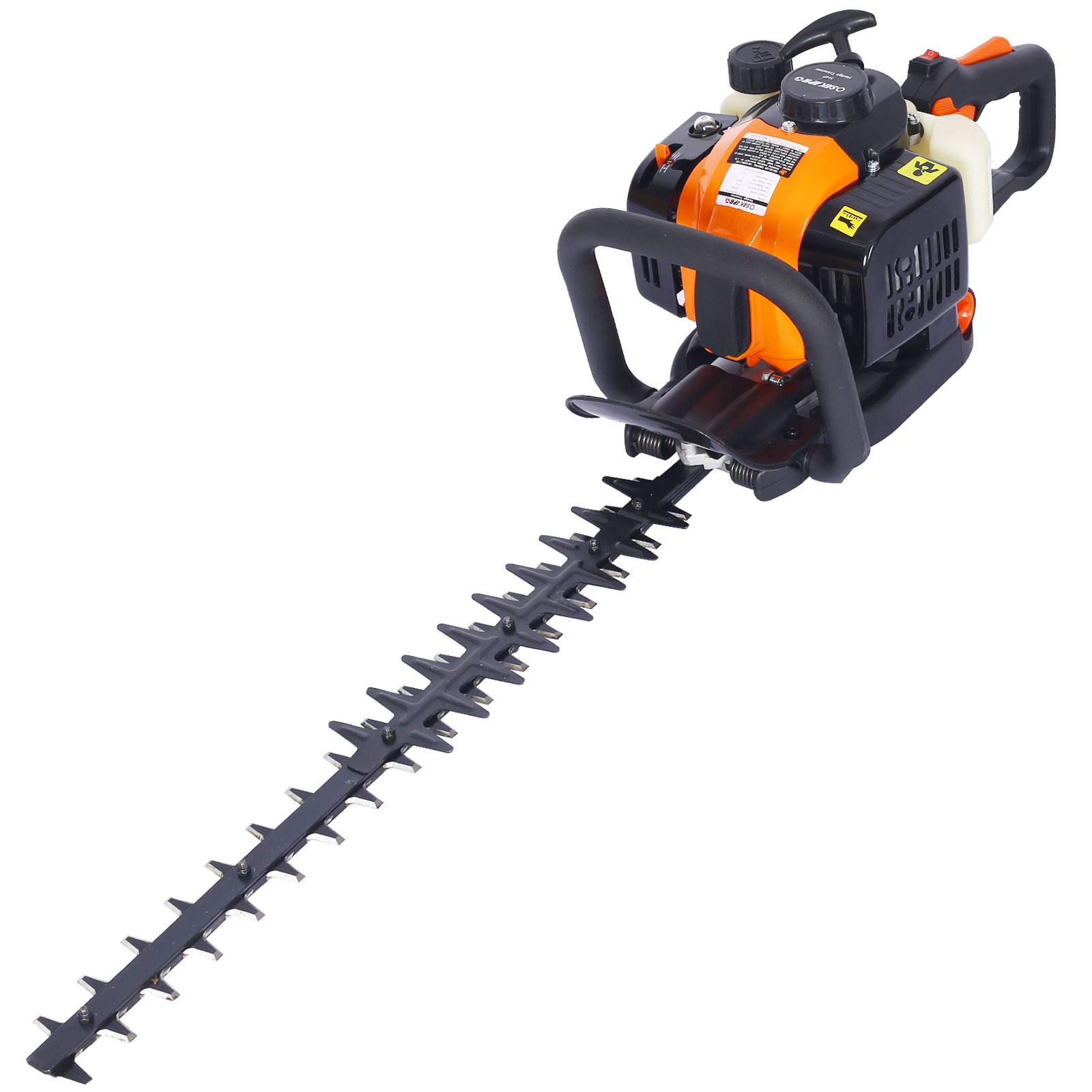 26cc 2 cycle gas powered hedge trimmer , double sided blade 24",recoil ...